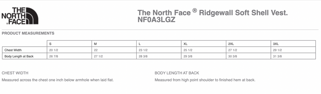 The North Face® Ridgewall Soft Shell Vest - Sandy Hook Promise