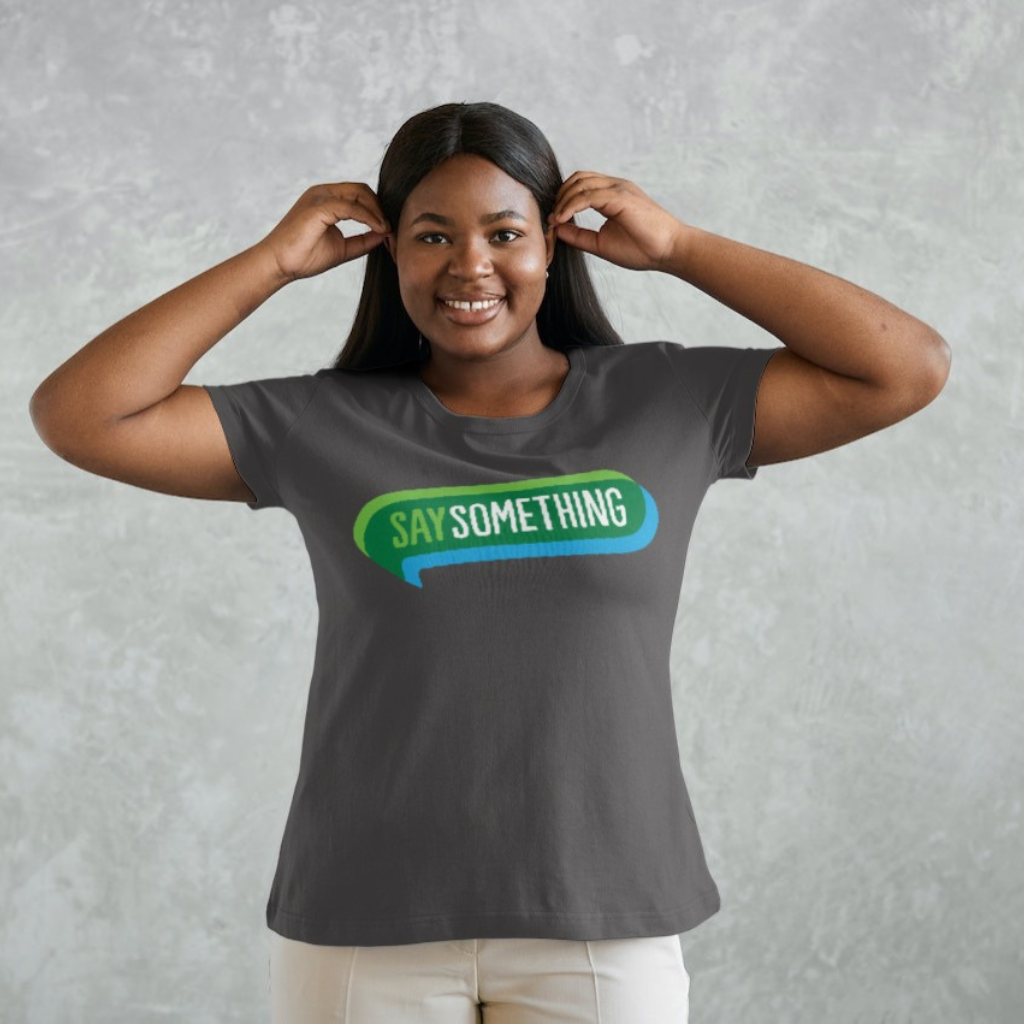 Say Something Logo Shirts – Sandy Hook Promise