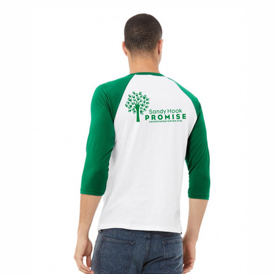 Change Starts with a Promise Baseball T-Shirt – Sandy Hook Promise